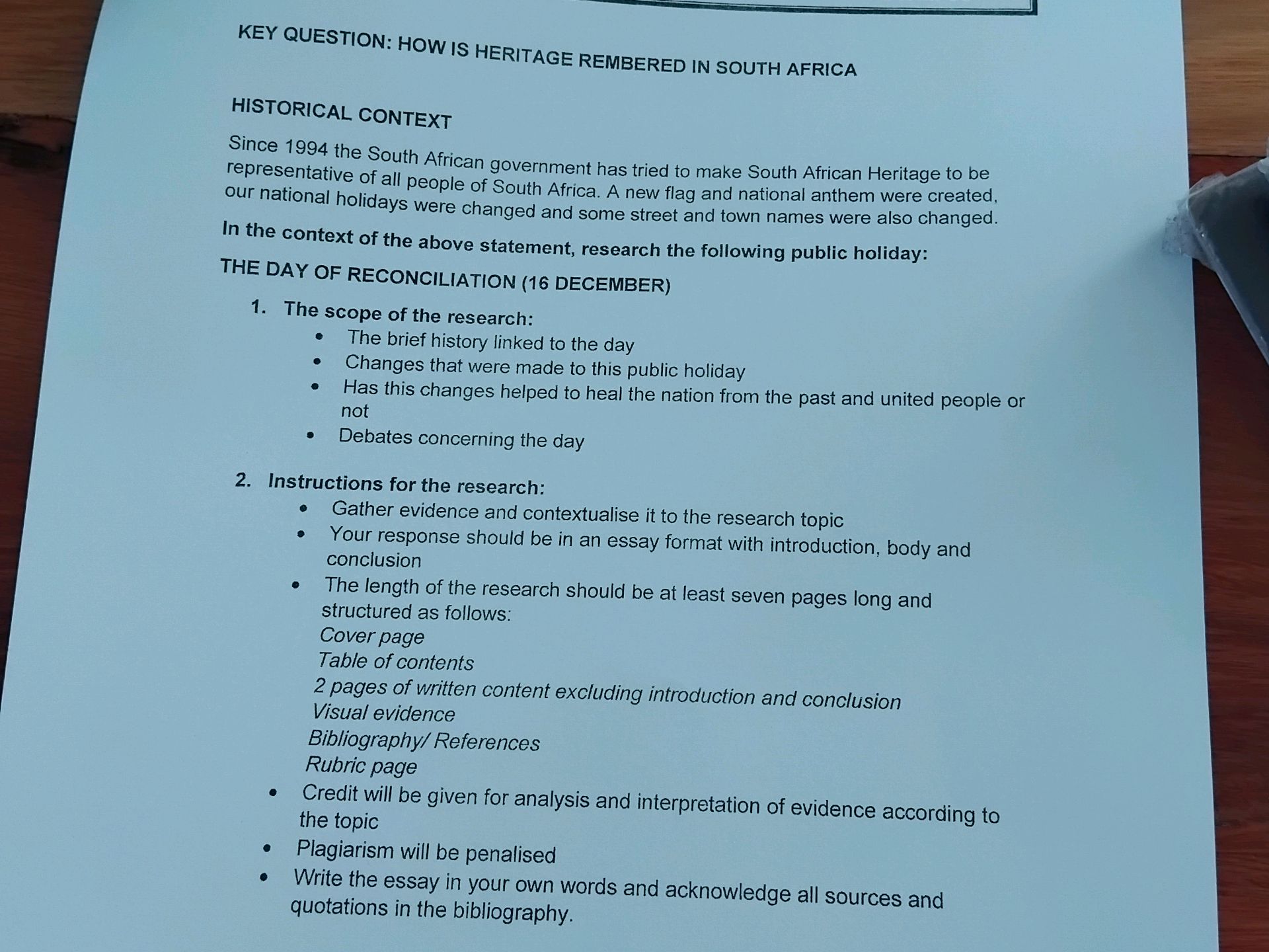 KEY QUESTION: HOW IS HERITAGE REMBERED IN | StudyX