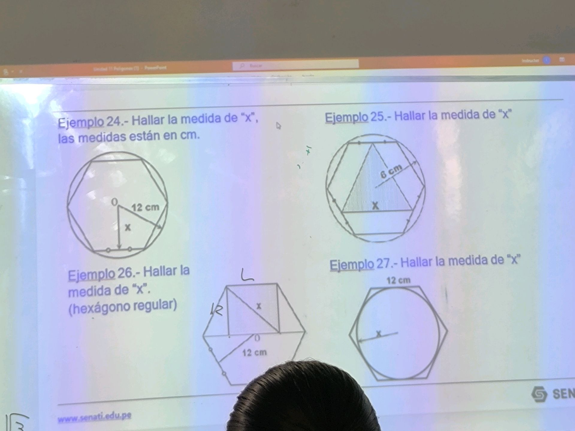 Ejemplo 24.- Hallar la medida de "x", las | StudyX
