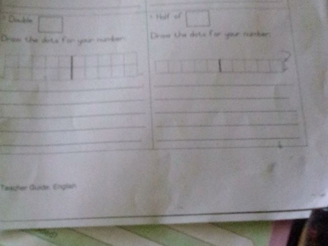 Double Draw the dots for your number. | StudyX