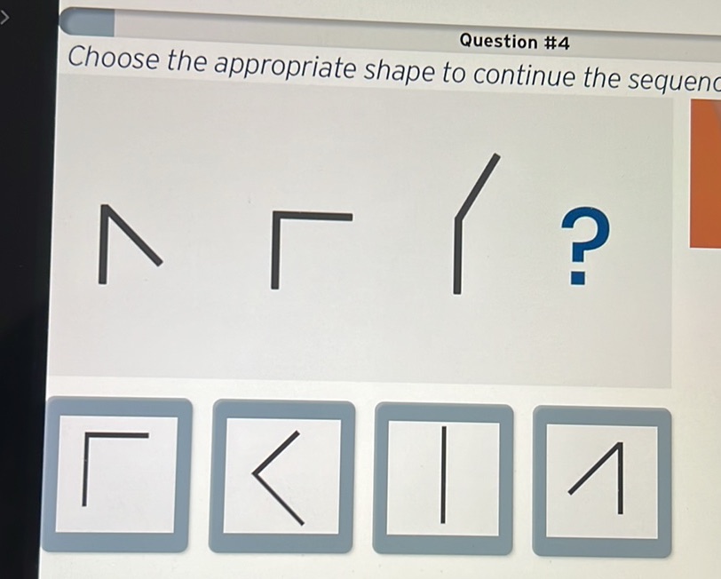 Choose the appropriate shape to continue the | StudyX