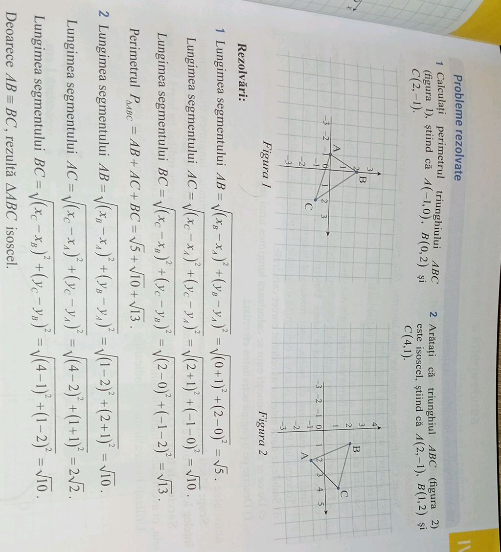 1. Calculați perimetrul triunghiului ABC | StudyX