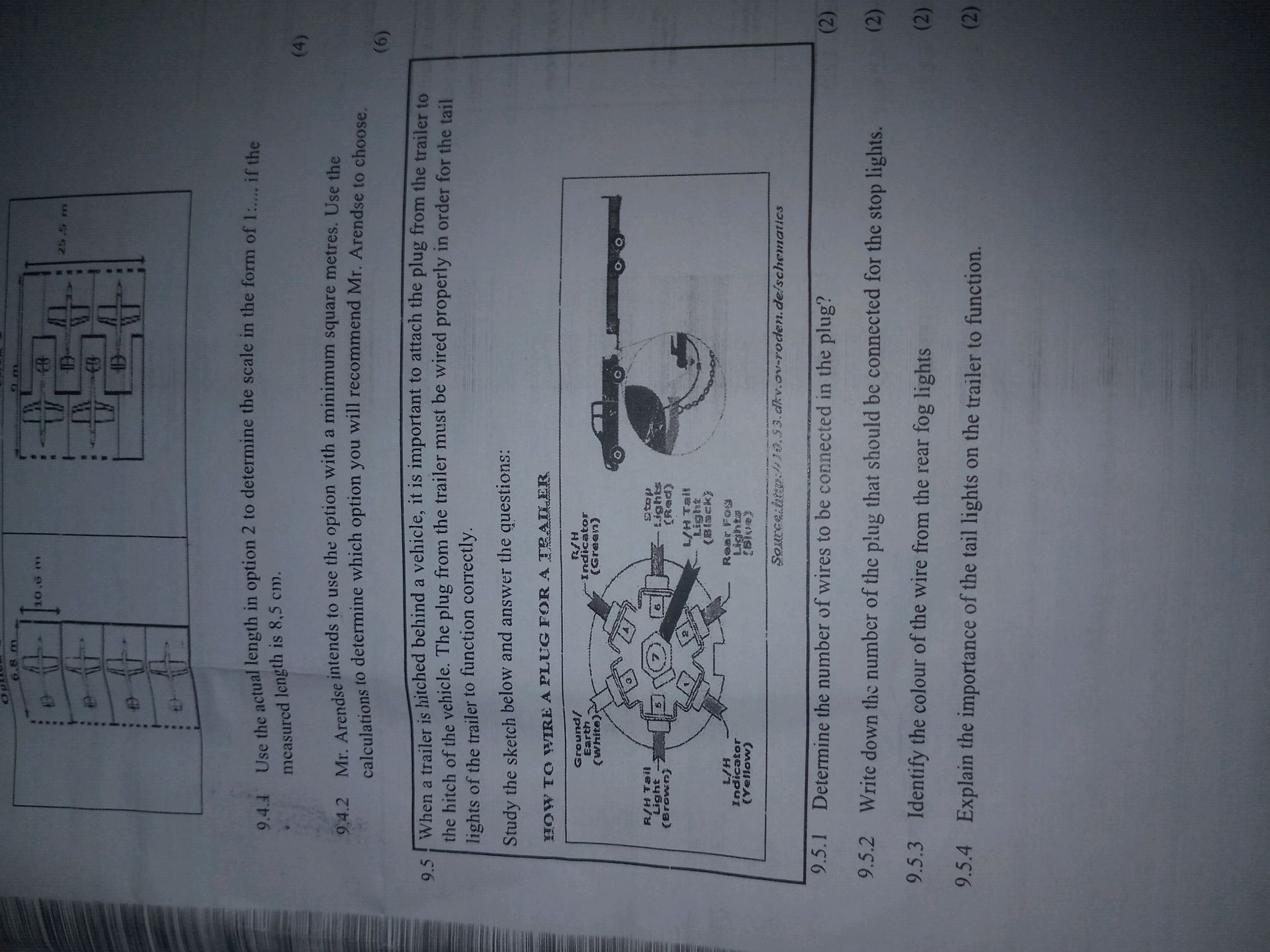 9.4.1 Use the actual length in option 2 to | StudyX