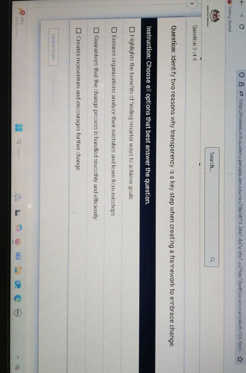 Question: Identify two reasons why | StudyX