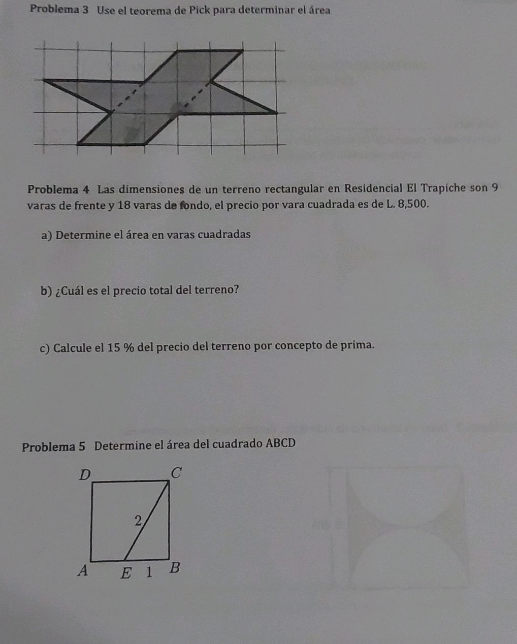 Problema 3 Use el teorema de Pick para | StudyX
