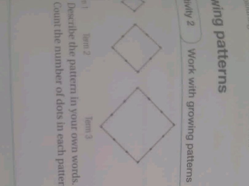 Describe the pattern in your own words. | StudyX