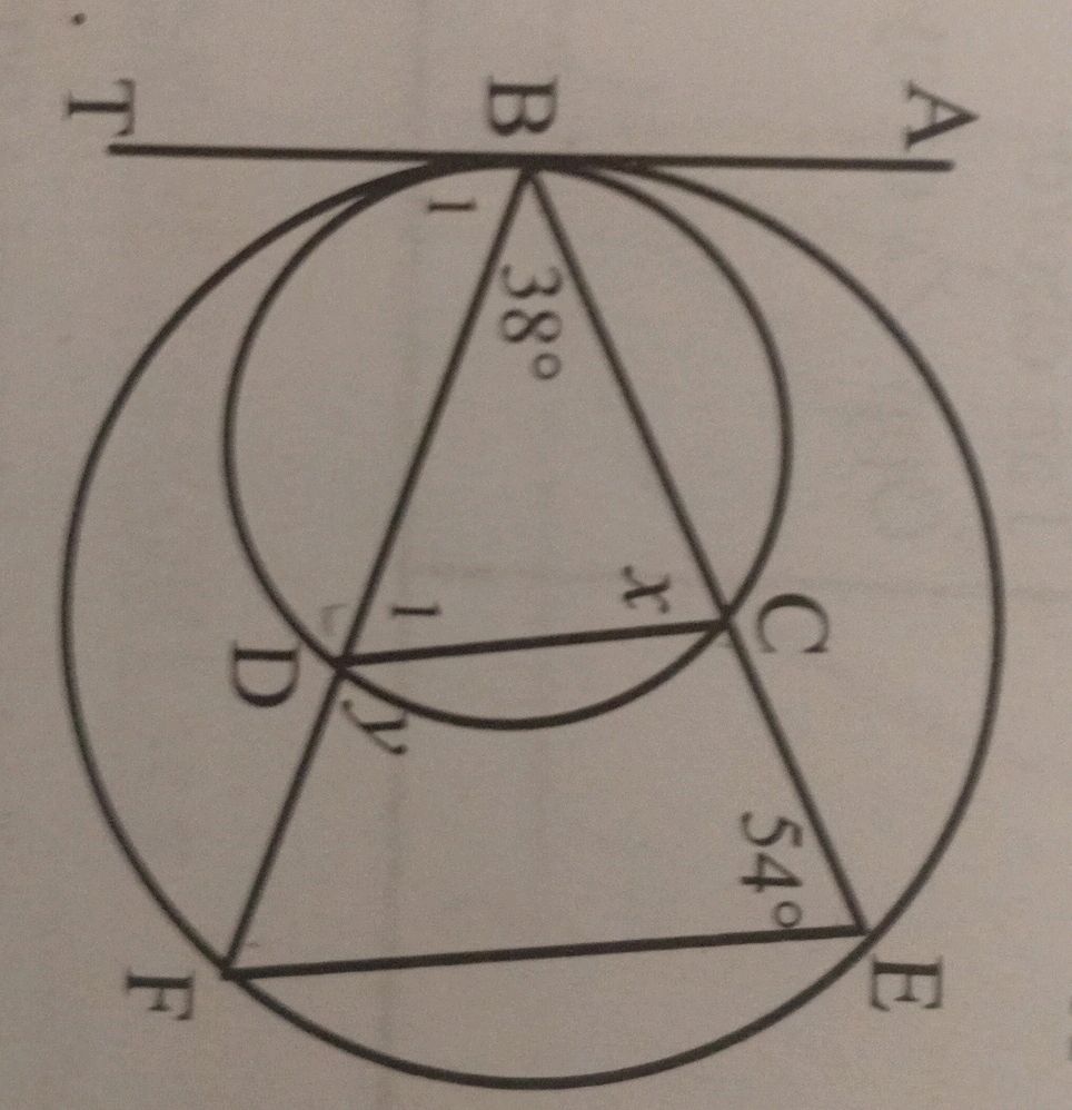 The image shows a geometric diagram with | StudyX