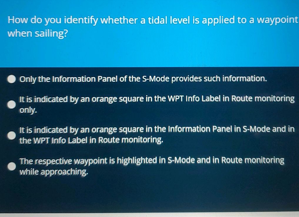 How do you identify whether a tidal level is | StudyX