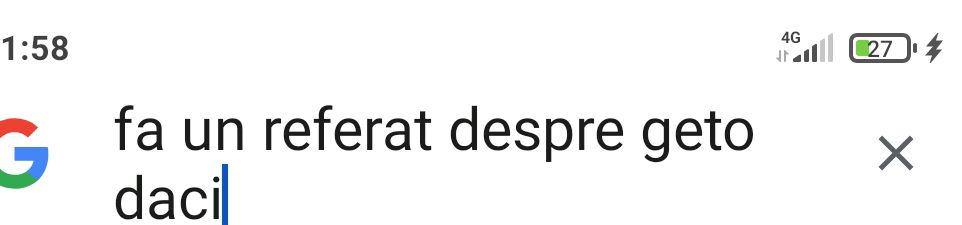 Referat despre Geto-Daci | StudyX