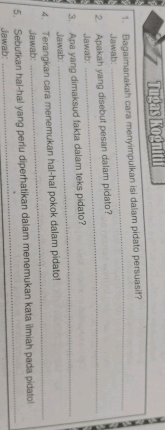 1. Bagaimanakah cara menyimpulkan isi dalam | StudyX