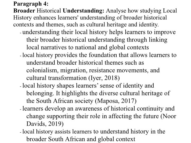 Paragraph 4: Broader Historical
