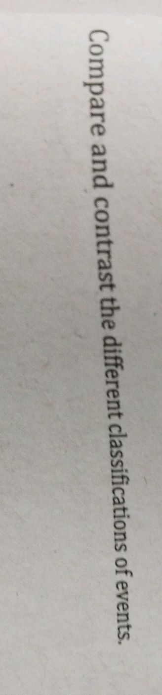 Compare and contrast the different | StudyX