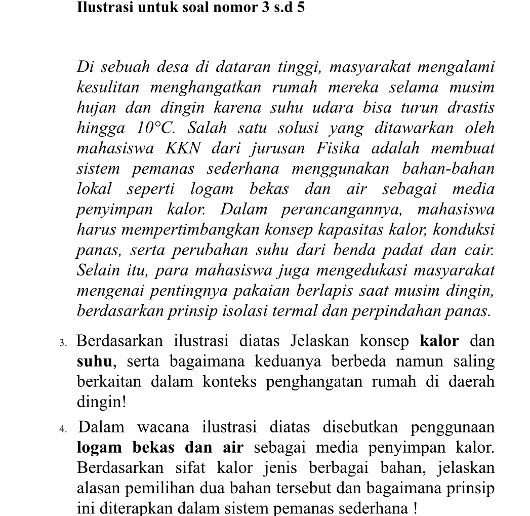 3. Berdasarkan ilustrasi diatas Jelaskan | StudyX