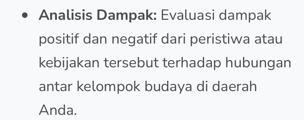Analisis Dampak: Evaluasi dampak positif | StudyX