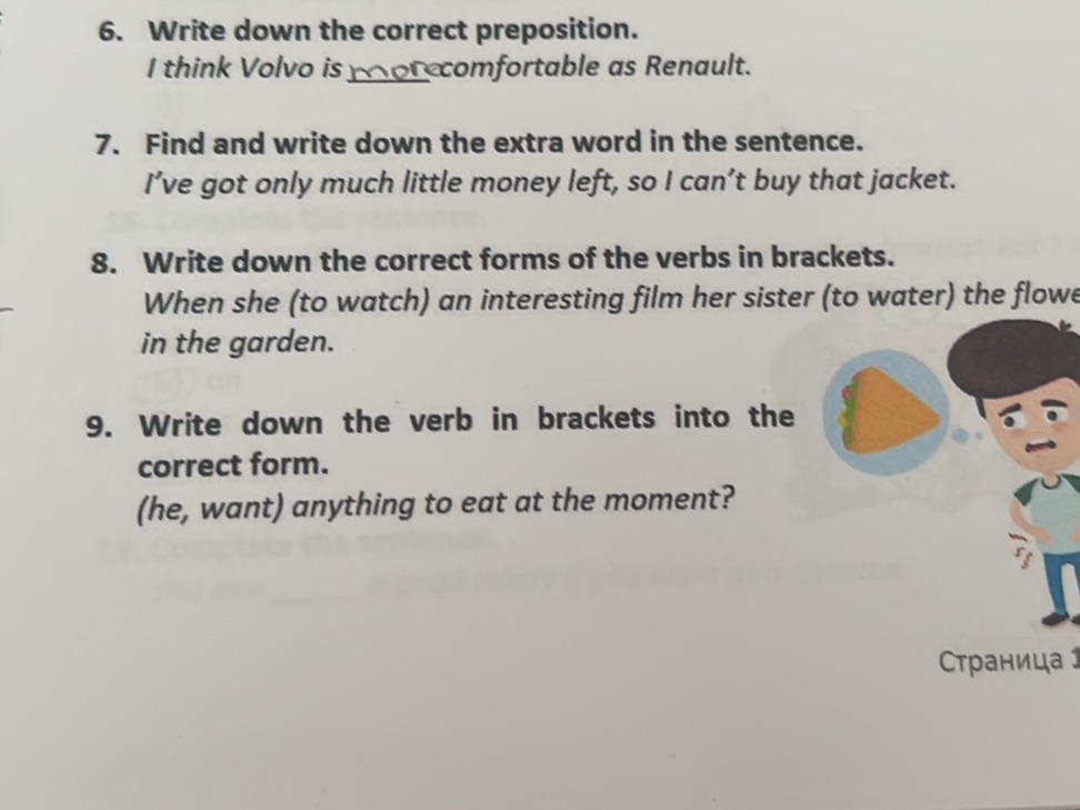 6. Write down the correct preposition. I | StudyX