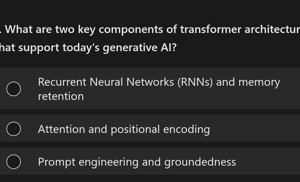 What are two key components of transformer | StudyX