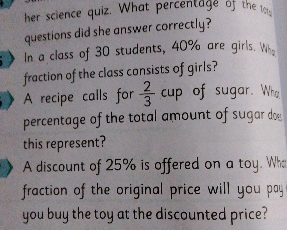 In a class of 30 students, 40% are girls. | StudyX