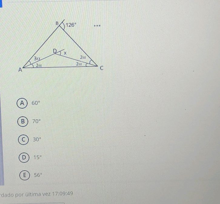 In the given figure, find the value of $x$. | StudyX