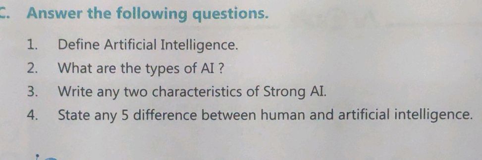 Answer the following questions. 1. Define | StudyX