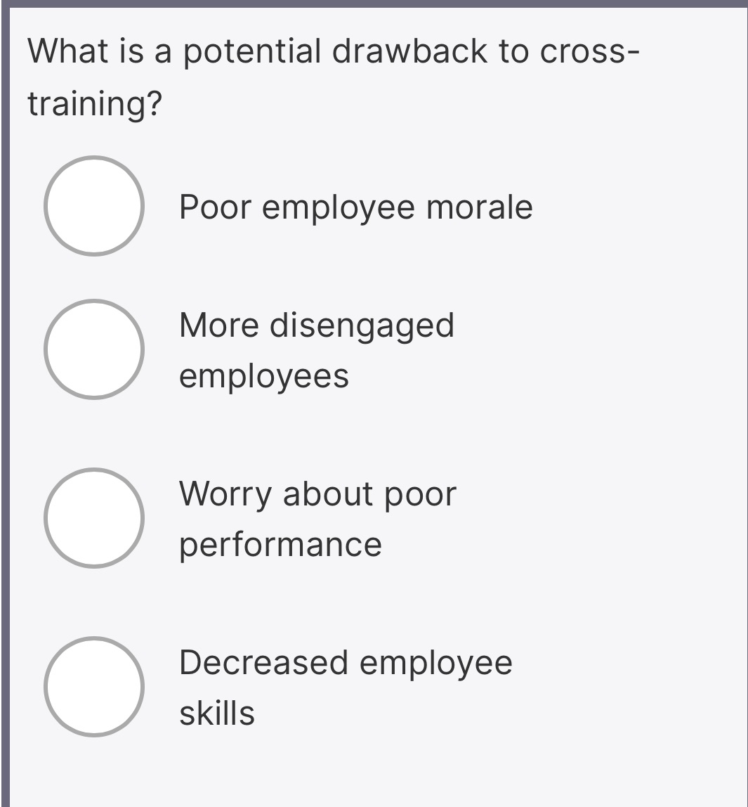 What is a potential drawback to | StudyX