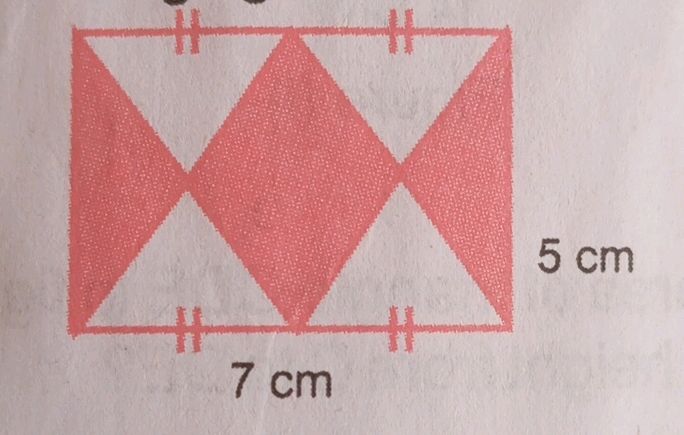 The image shows a geometric figure composed | StudyX