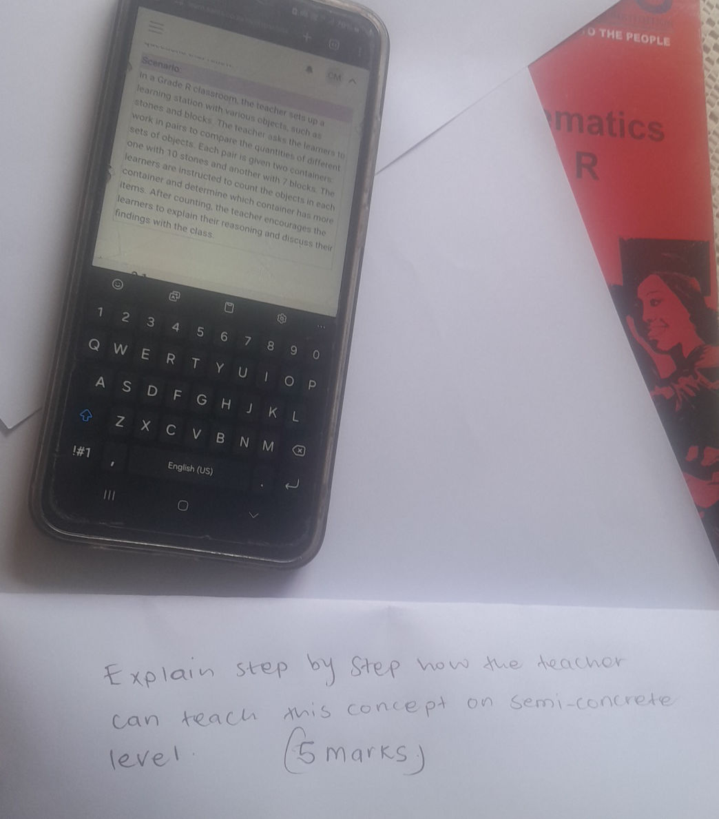 Explain step by step how the teacher can | StudyX