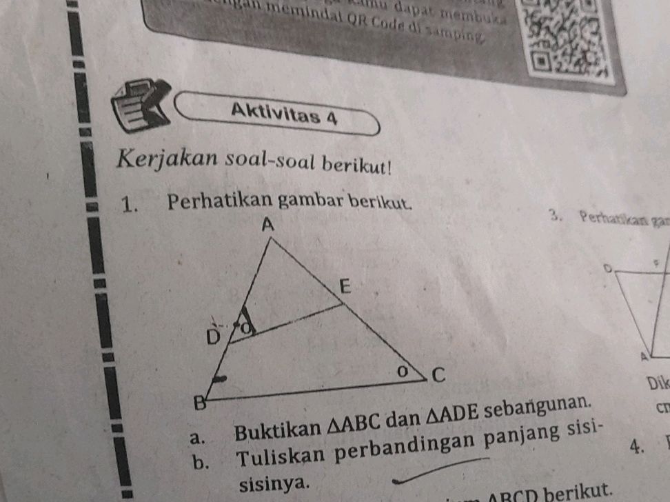 1. Perhatikan gambar berikut. ``` A / \ | StudyX