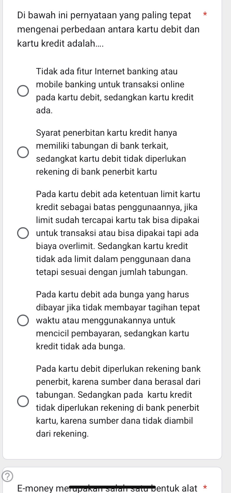 Di bawah ini pernyataan yang paling tepat | StudyX