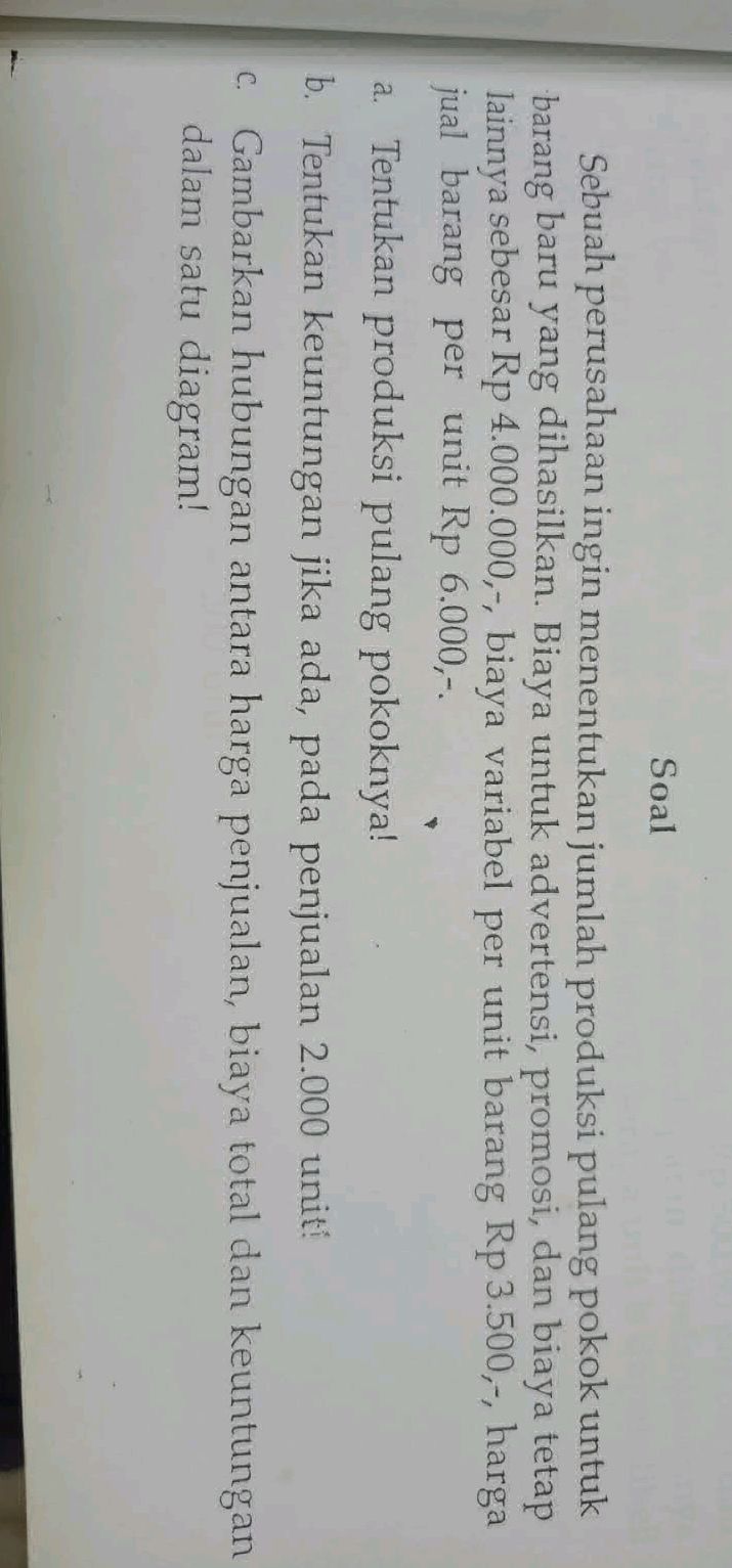 Sebuah perusahaan ingin menentukan jumlah | StudyX