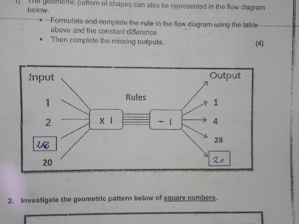 Formulate and complete the rule in the flow | StudyX