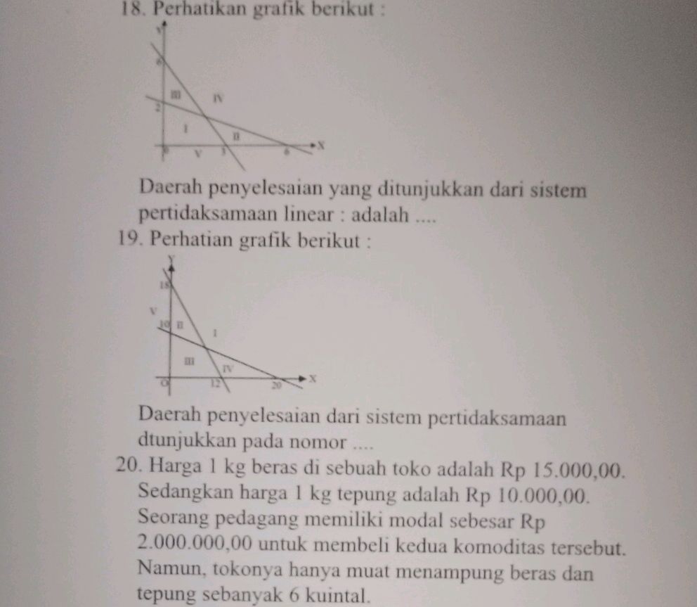 18. Perhatikan grafik berikut: ``` [Diagram | StudyX