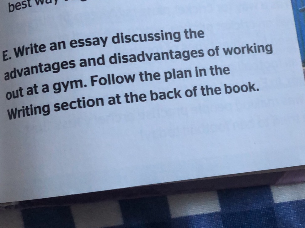 E. Write an essay discussing the advantages | StudyX