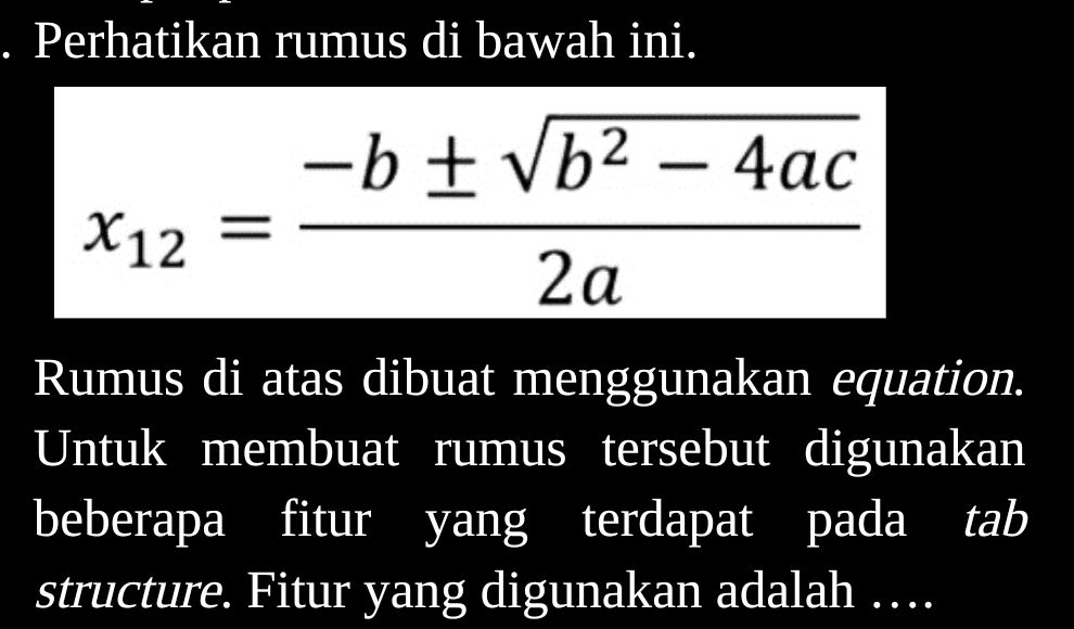 Perhatikan rumus di bawah ini. $x_{12} = | StudyX