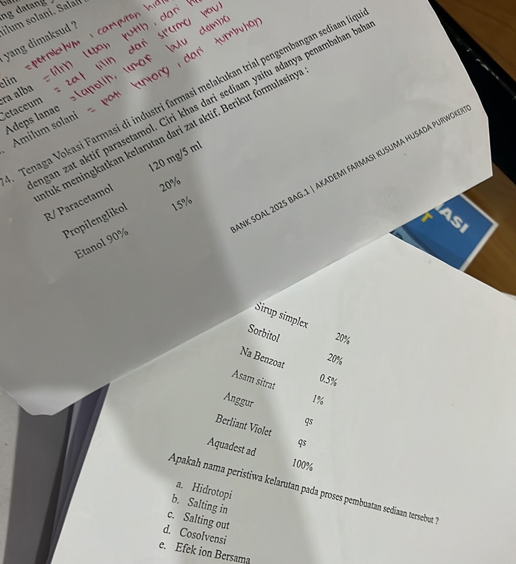 74. Tenaga Vokasi Farmasi di industri | StudyX