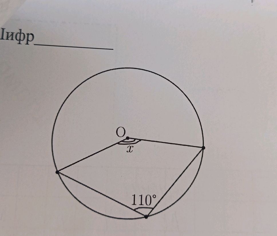 Find the value of $x$ in the given diagram. | StudyX
