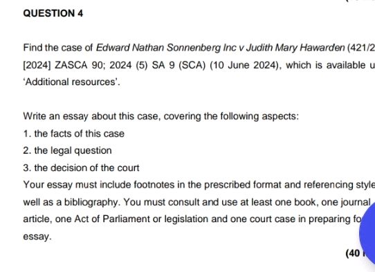 Find the case of Edward Nathan Sonnenberg | StudyX