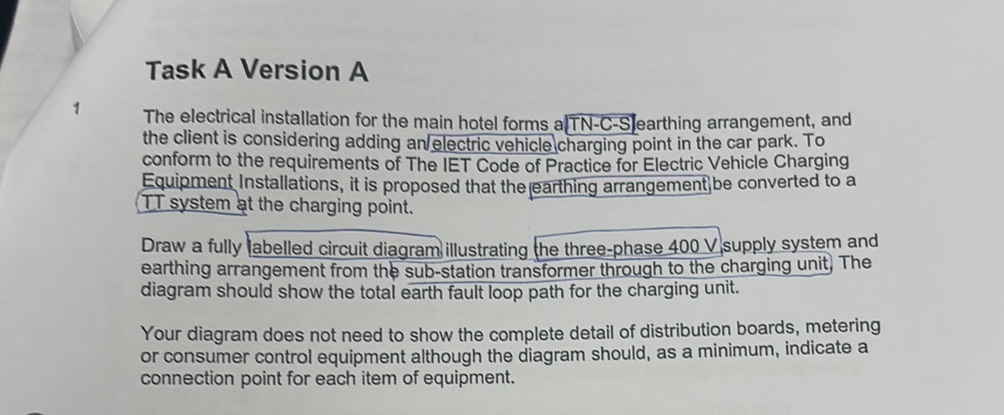 Draw a fully labelled circuit diagram | StudyX