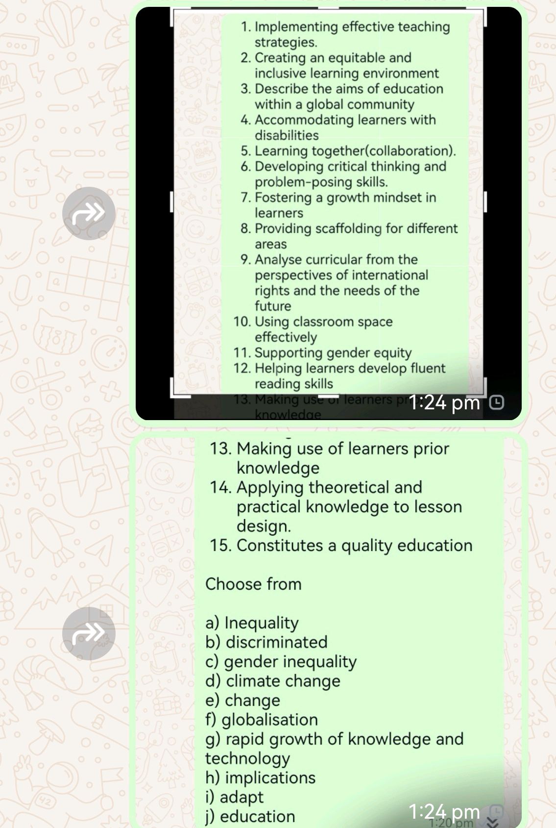 1. Implementing effective teaching | StudyX