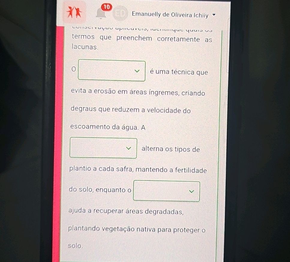 Complete the sentences with the correct | StudyX