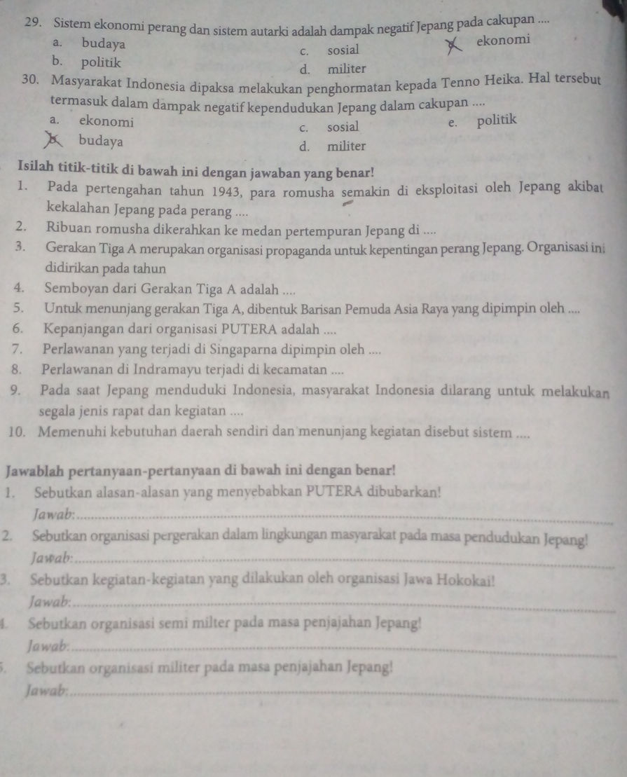 29. Sistem ekonomi perang dan sistem autarki | StudyX