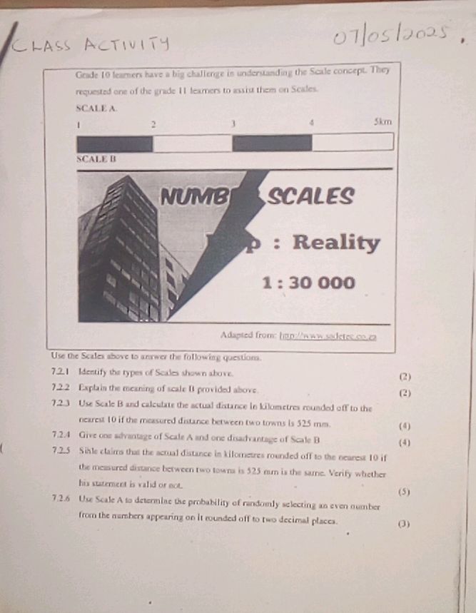 Grade 10 learners have a big challenge in | StudyX