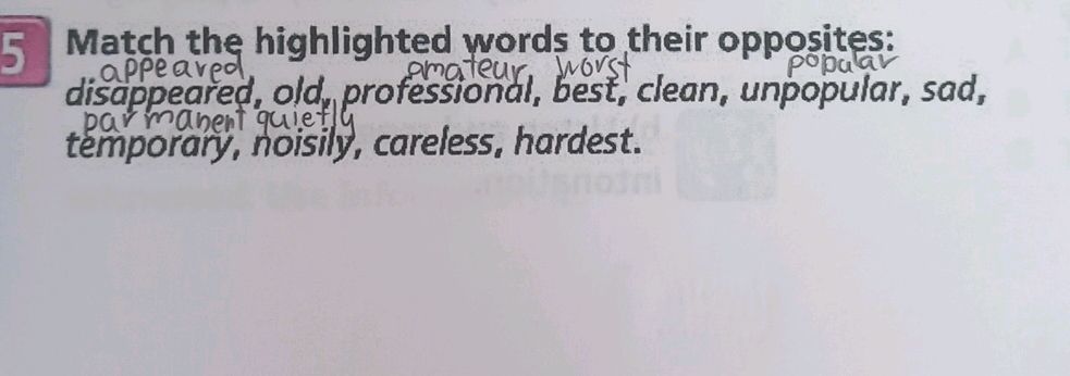 Match the highlighted words to their | StudyX