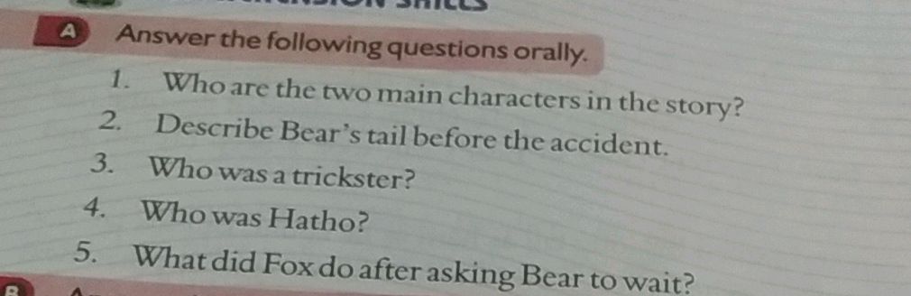 Answer the following questions orally. 1. | StudyX