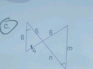 The image shows two intersecting triangles | StudyX
