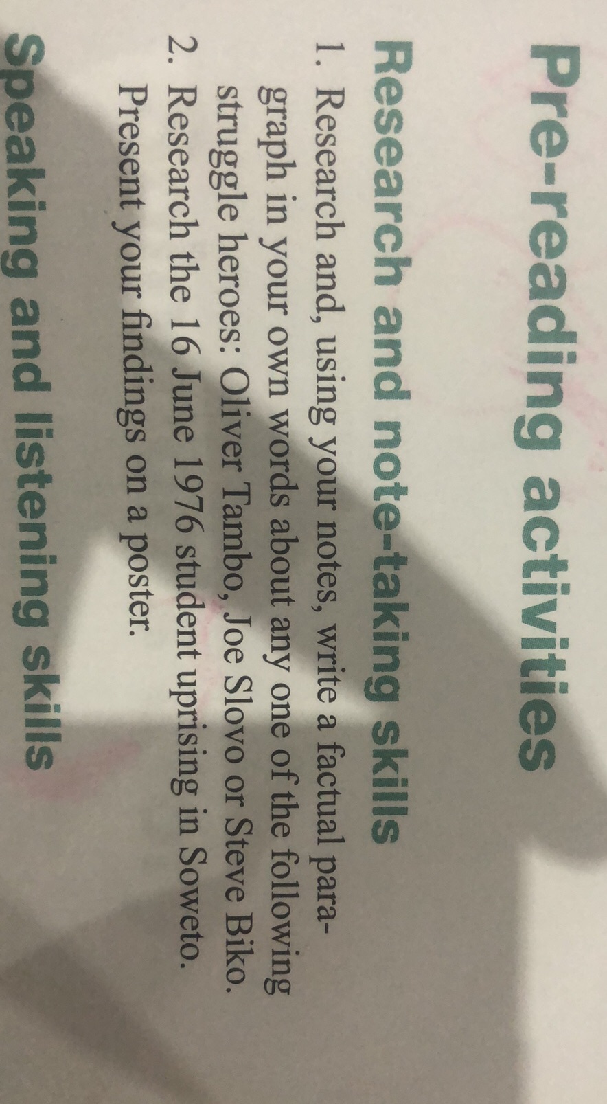 1. Research and, using your notes, write a | StudyX