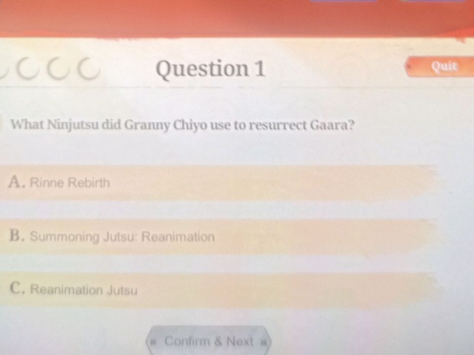 What Ninjutsu did Granny Chiyo use to | StudyX