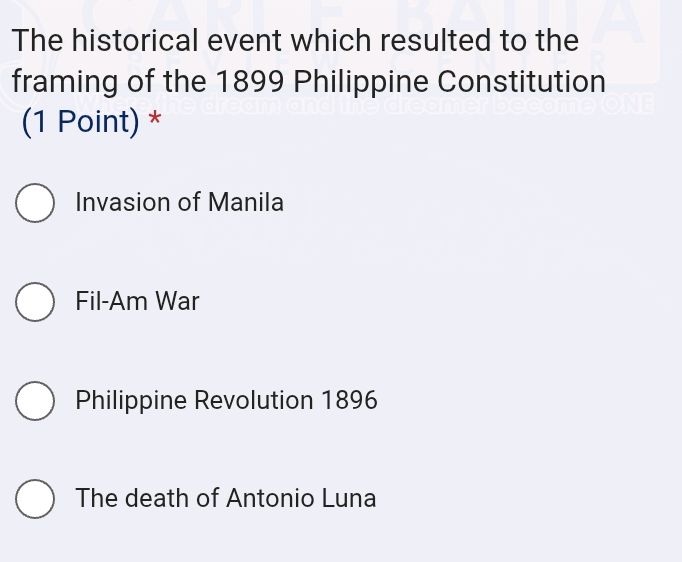 The historical event which resulted to the | StudyX