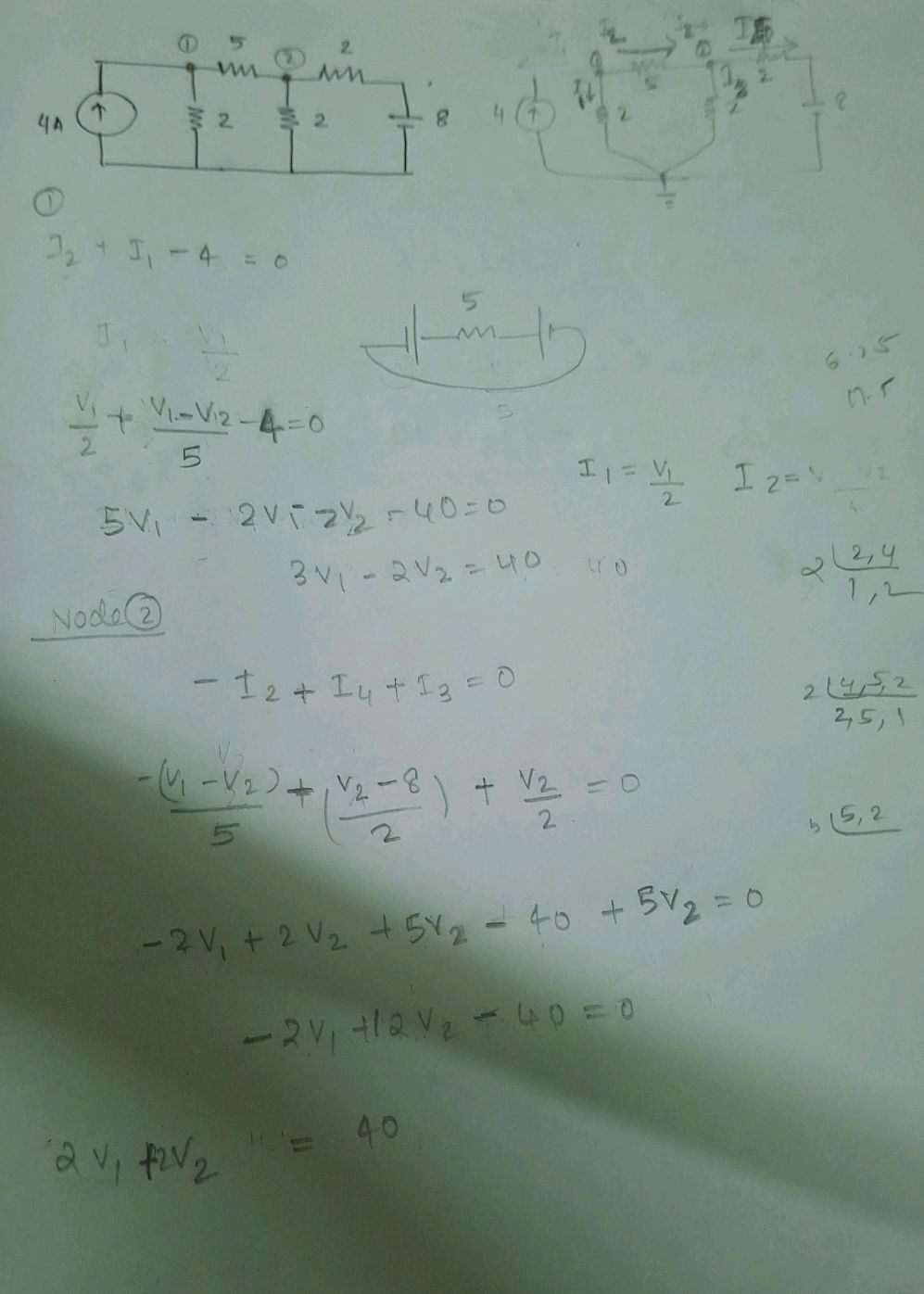 The image contains a circuit diagram and | StudyX