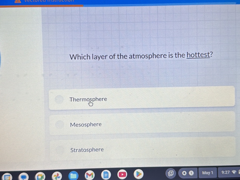 Which layer of the atmosphere is the | StudyX