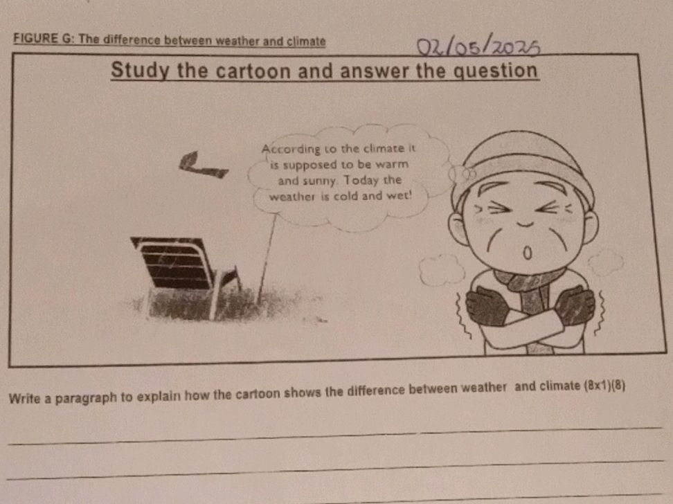 Study the cartoon and answer the question | StudyX