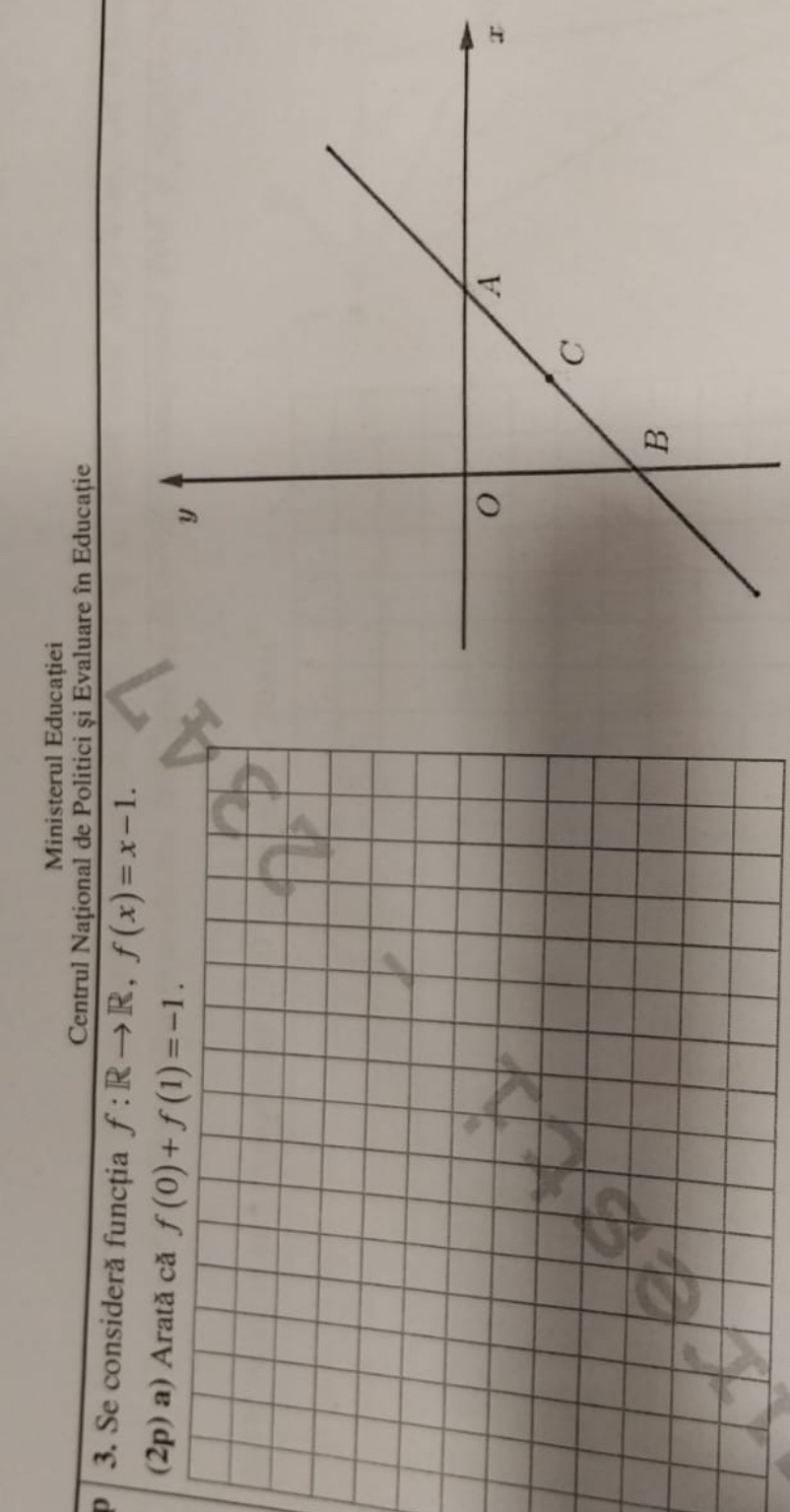 3. Se consideră funcția $f: R R$, $f(x) = | StudyX